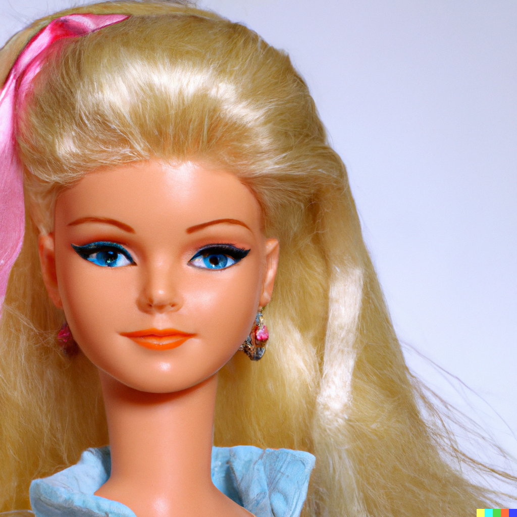 Barbie vue par une intelligence artificielle - MISS VINYL BLOG ...